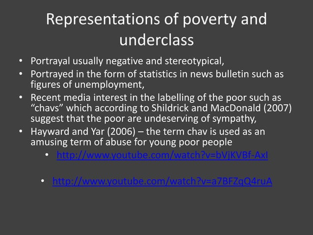 Representation social class | PPT