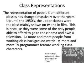 Representations of class | PPT