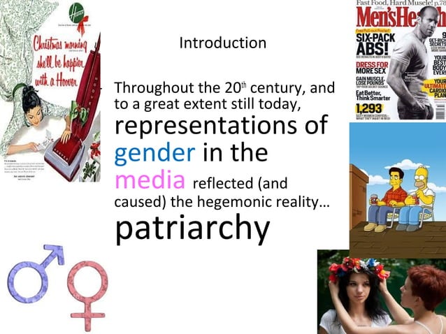 The sociology of mass media: Representations of gender on the media | PPT