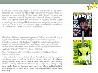 Representations of social groups within my music magazine | PPTX