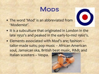 Representations of youth culture | PPT