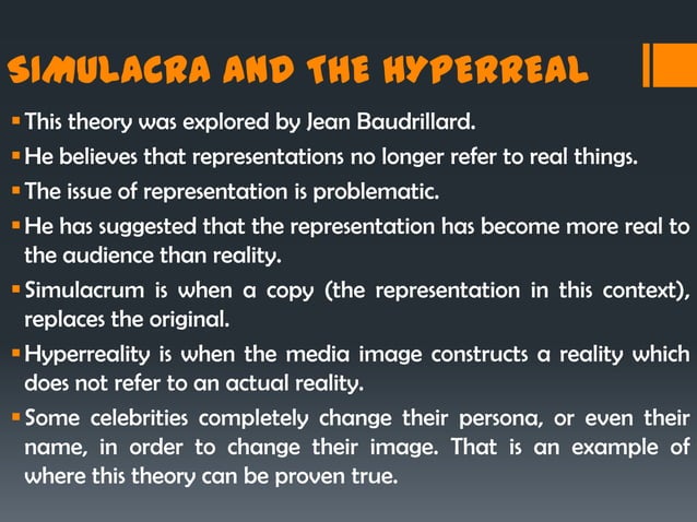 Representation theories | PPTX