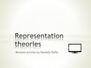 Representation theories | PPTX