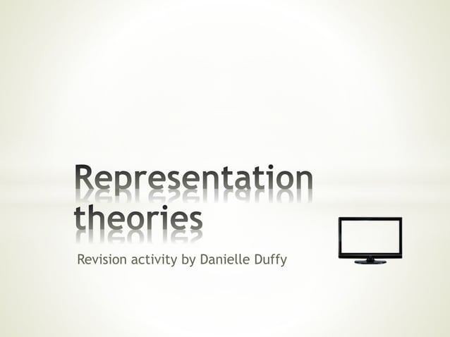 Representation theories | PPT