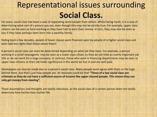 Representation within media | PPTX | Debated Sensitive Social Issues ...
