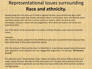 Representation within media | PPTX | Debated Sensitive Social Issues ...