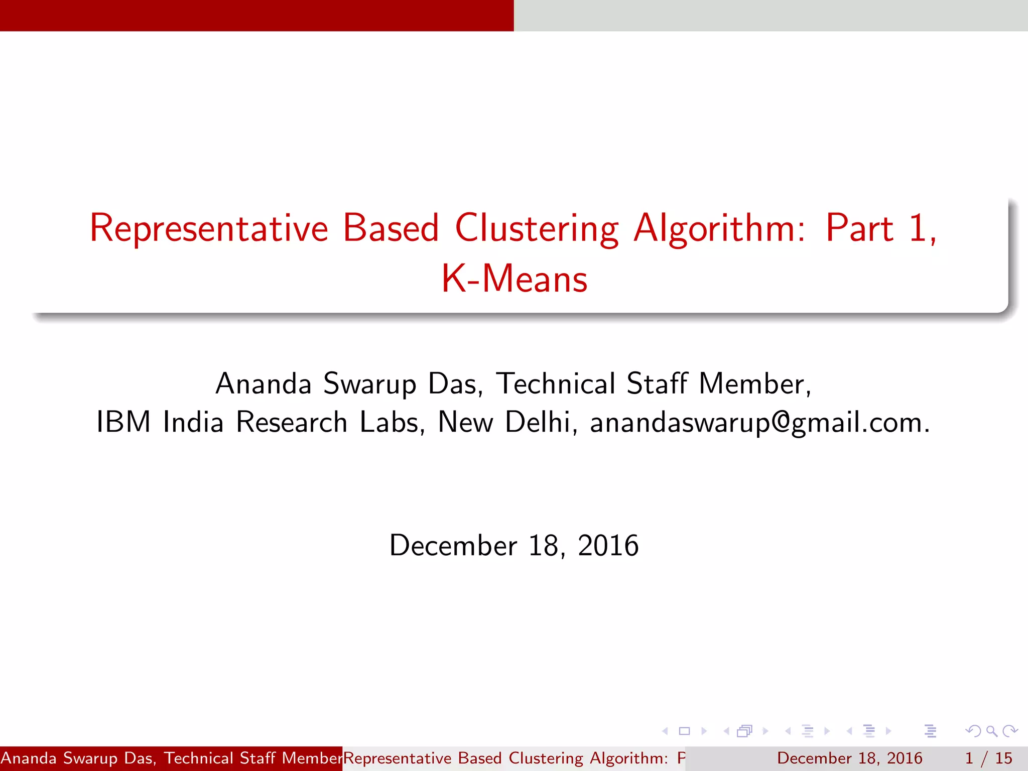 Representative basedclustering | PPT Representative basedclustering | PPT
