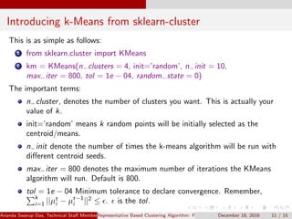 Representative basedclustering | PDF