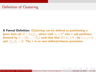Representative basedclustering | PDF