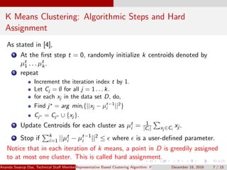 Representative basedclustering | PDF