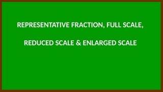 Representative Fraction and Scale with types.pptx