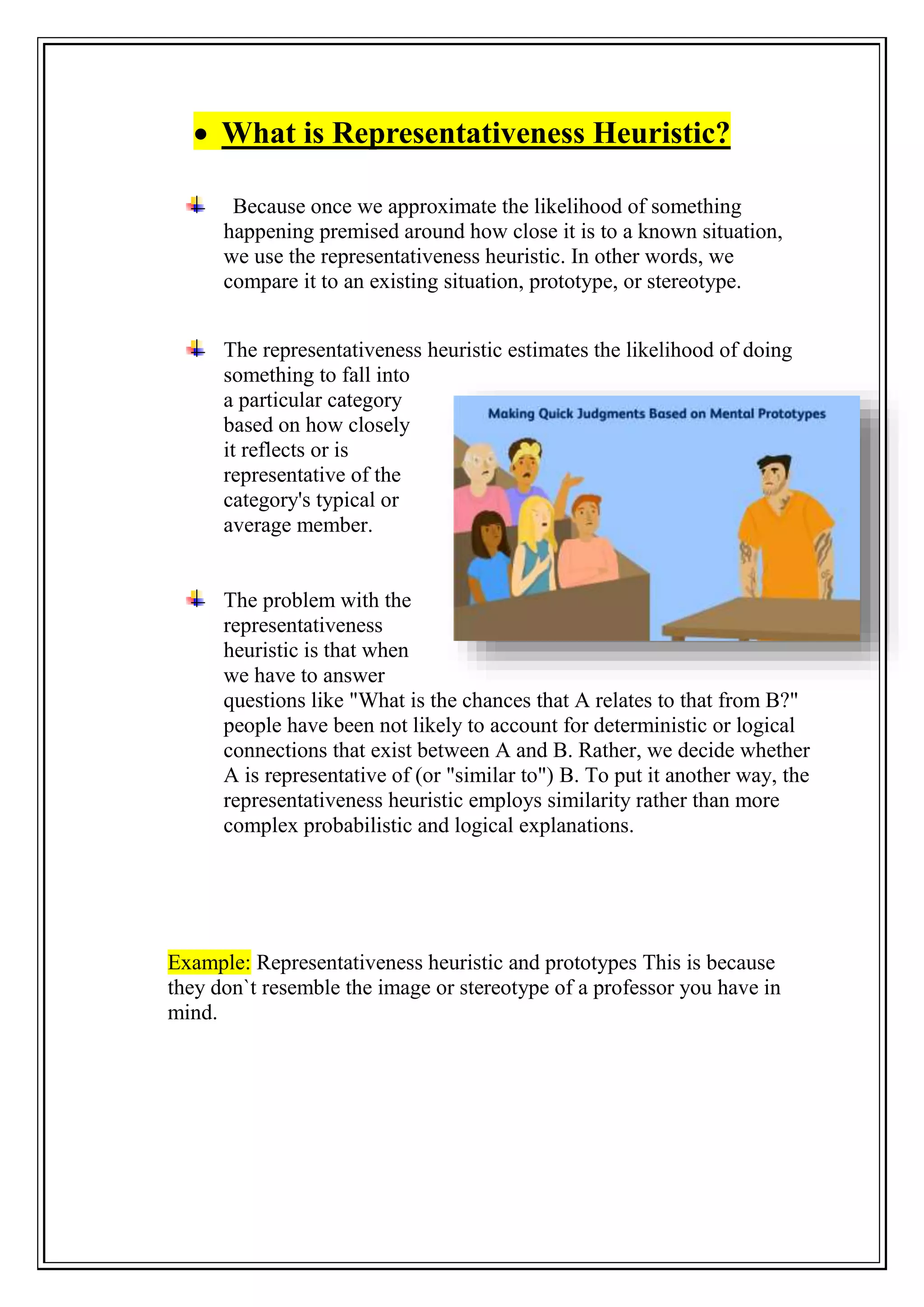 REPRESENTATIVENESS HEURISTIC KANKSHI MALAVI.docx