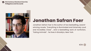 21st Century Literature from the philippines and the world ...