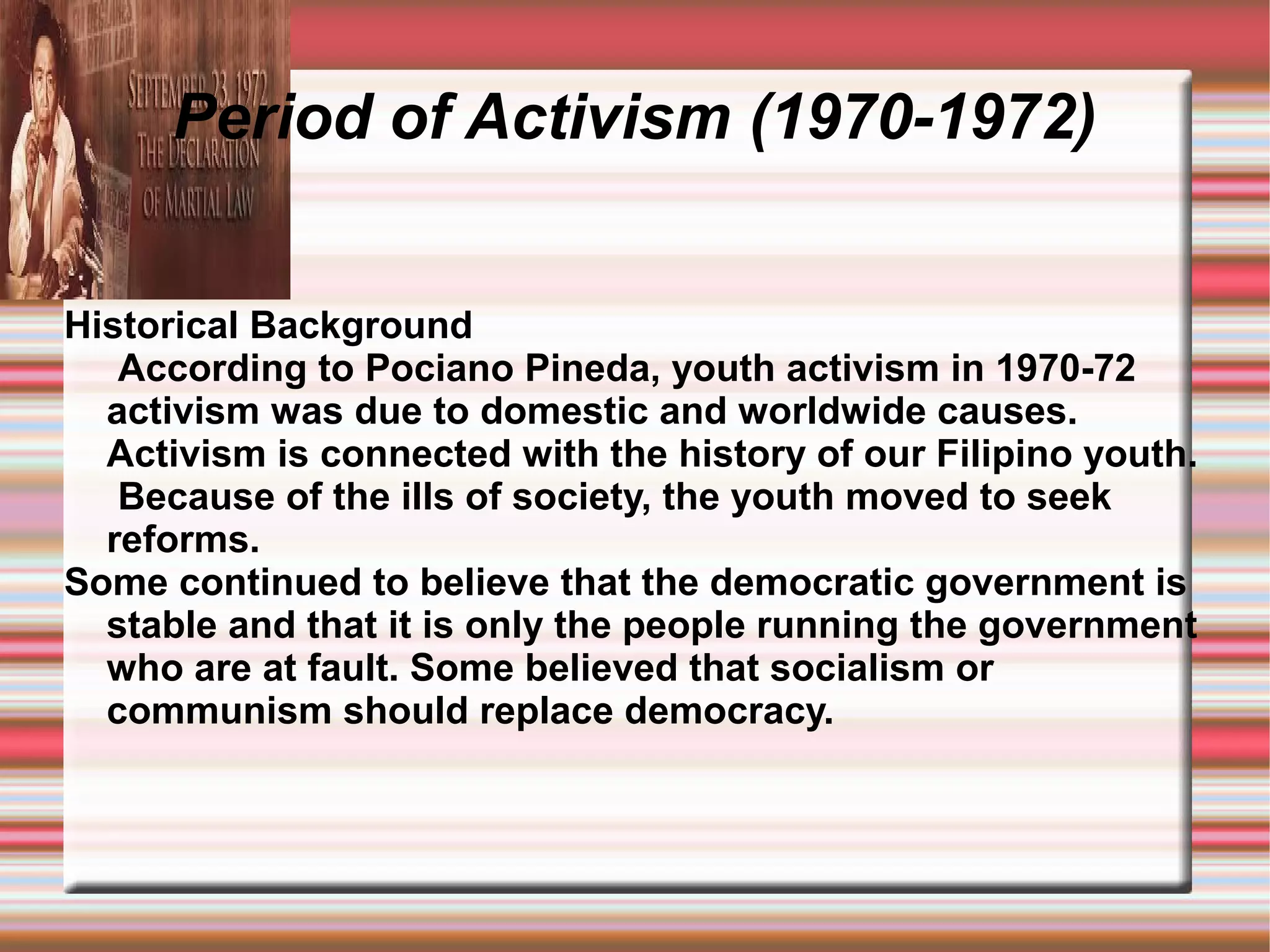 Representative through the years | PPT