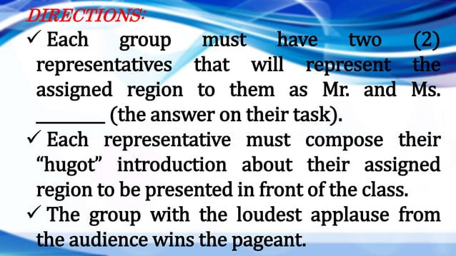 Representative texts and authors from Philippine region Part 1 | PPTX