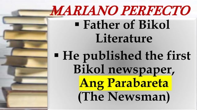 Representative texts and authors from Philippine region Part 1 | PPTX