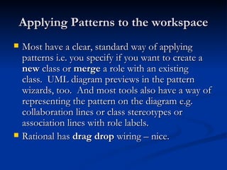 Representing Patterns In Uml Andy Bulka 200610 | PPT
