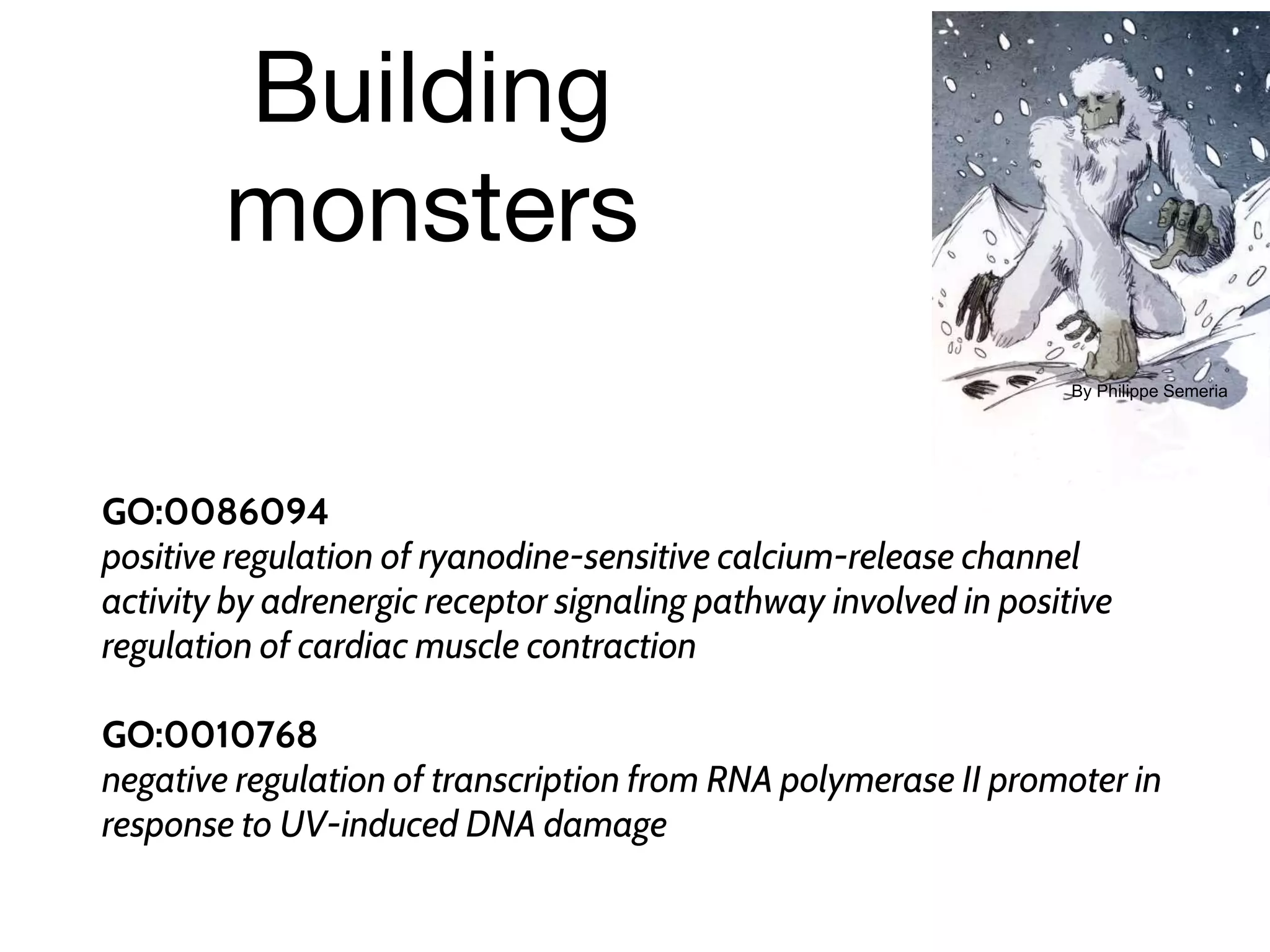 Representing and reasoning with biological knowledge | PPTX | Web Development | Internet