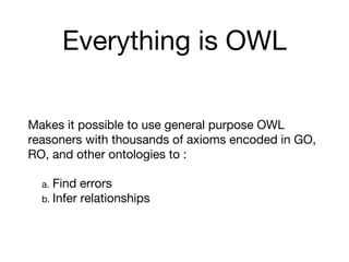 Representing and reasoning with biological knowledge | PPTX | Web Development | Internet