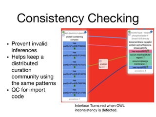 Representing and reasoning with biological knowledge | PPTX | Web Development | Internet
