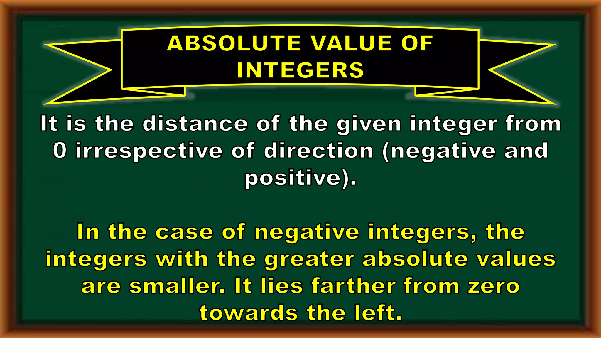 Representing & comparing integers | PPT