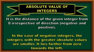 Representing & comparing integers | PPT