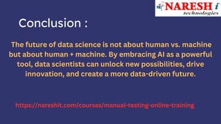 HOW AI IS ENHANCING DATA SCIENCE IN NARESHT | PPT