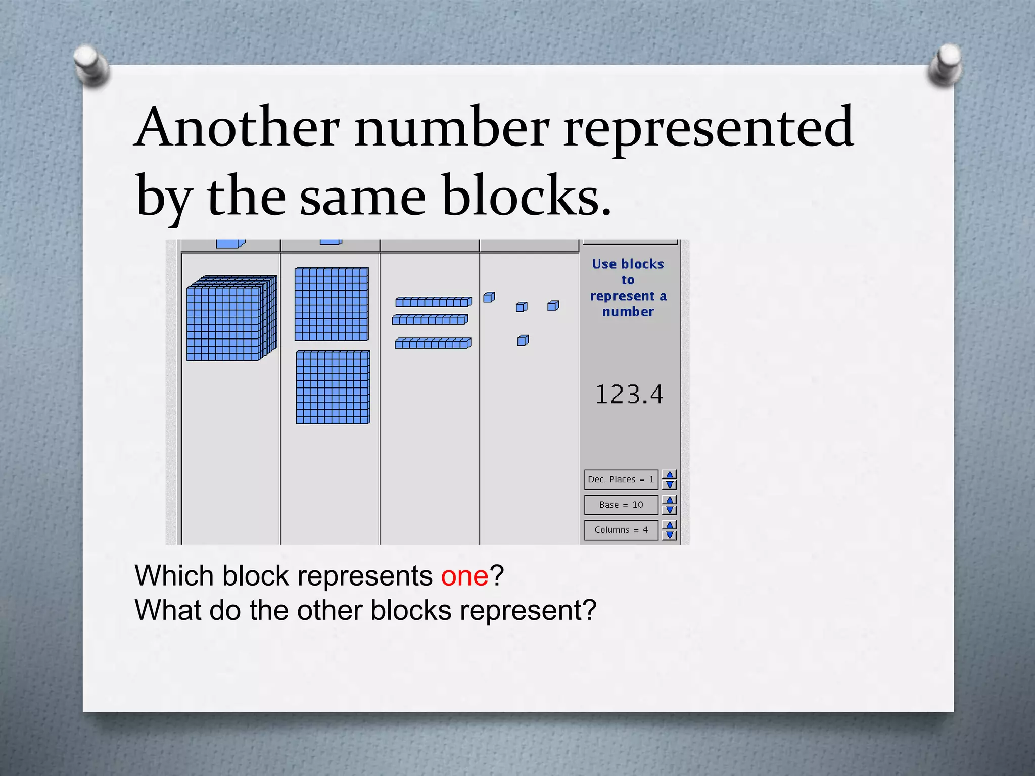 Representing decimals | PPTX
