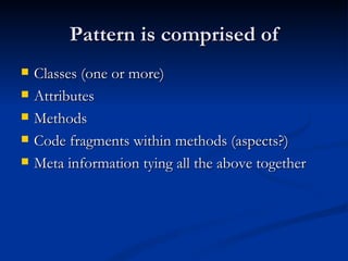 Representing Design Patterns In Uml Andy Bulka Oct2006 | PPT