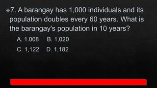 Representing Real-Life Situations Using Exponential Functions | PPTX