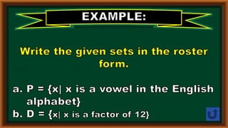 Representing Sets | PPT