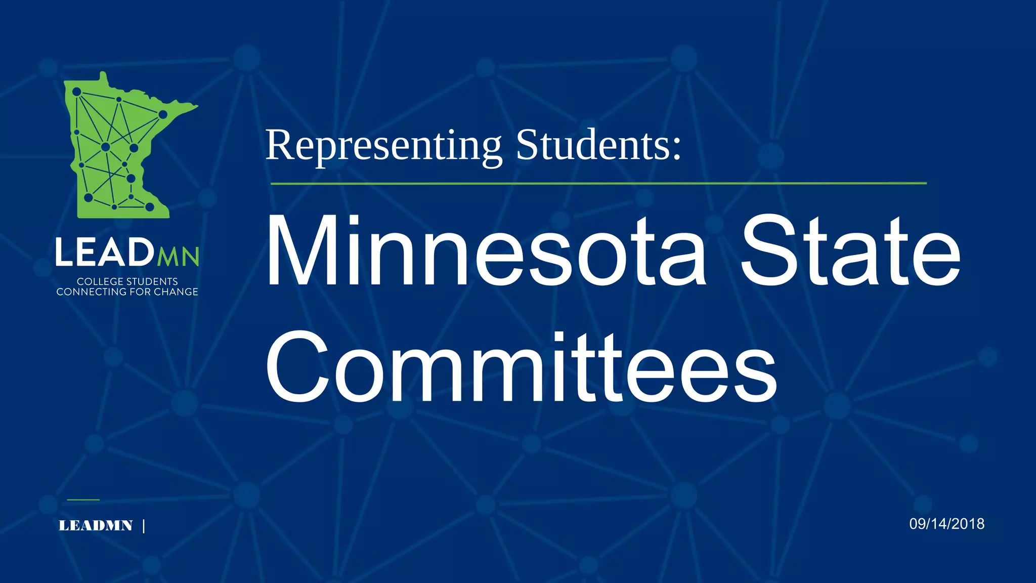 Representing students: Minnesota State committees | PPT