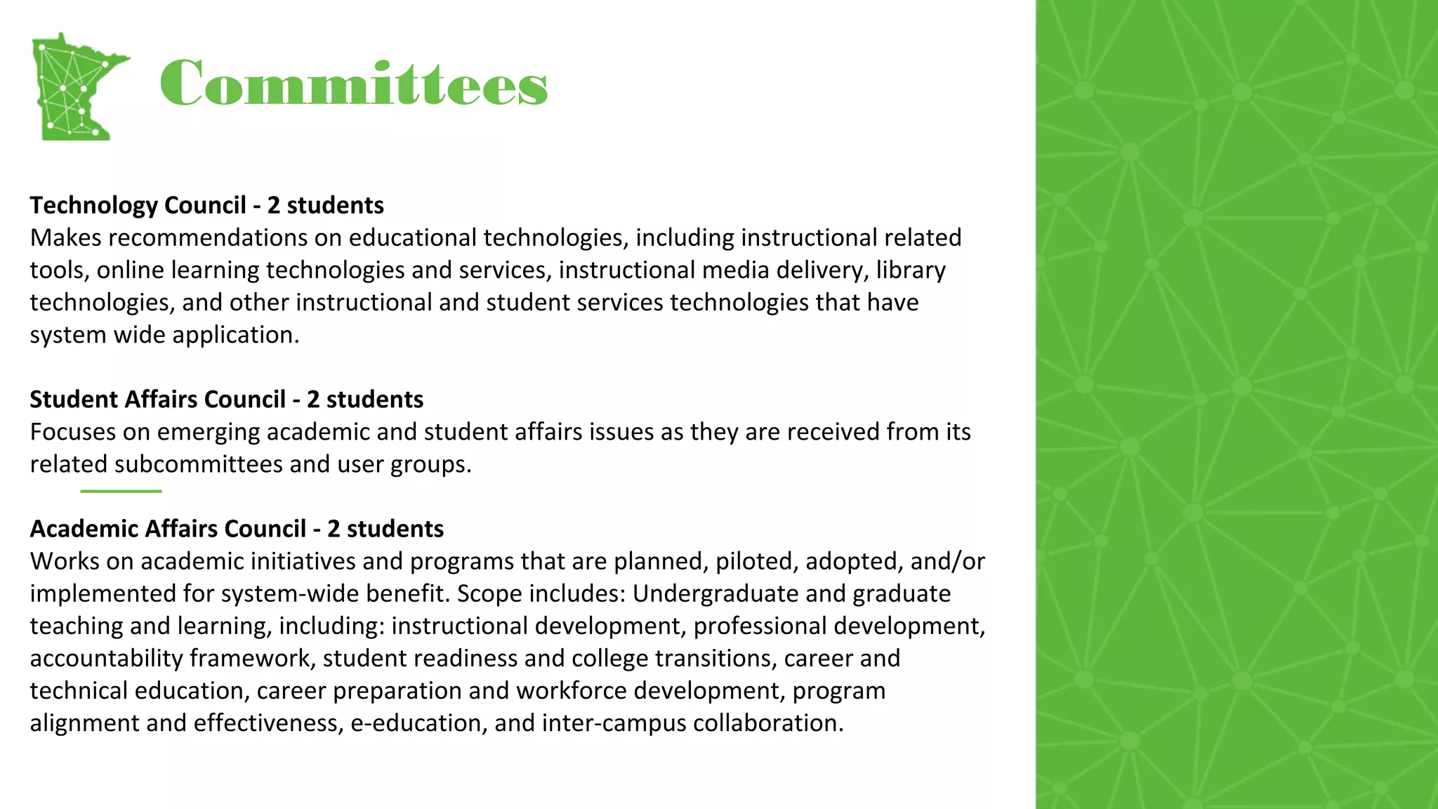 Representing students: Minnesota State committees | PPT