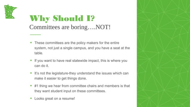 Representing students: Minnesota State committees | PPT