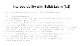 Representing TF and TF-IDF transformations in PMML | PDF