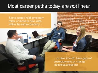 Representing Unique Career Paths on LinkedIn | PPTX