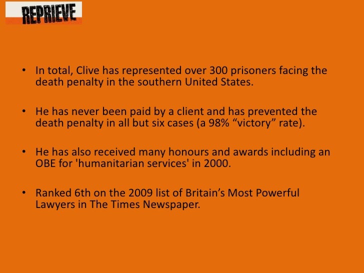 Reprieve Presentation