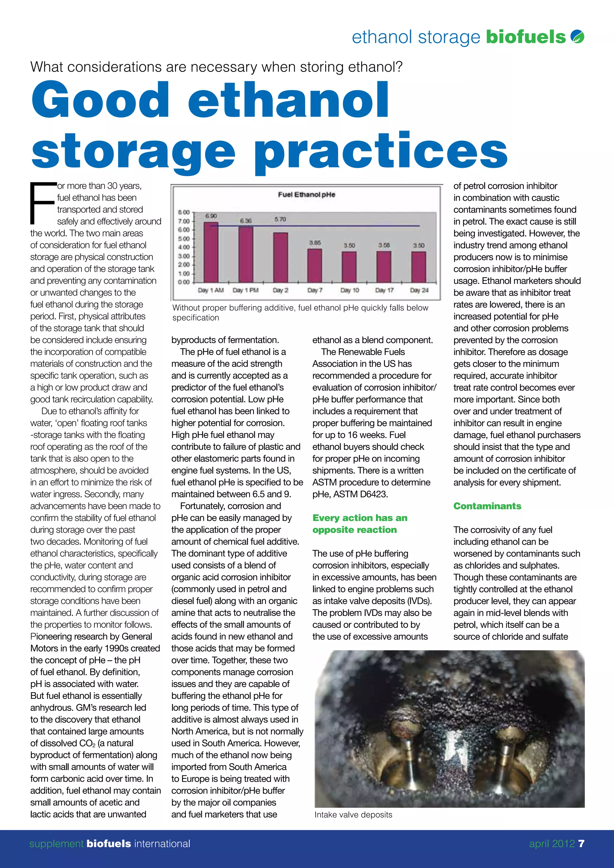 Ethanol Storage Best Practices | PDF