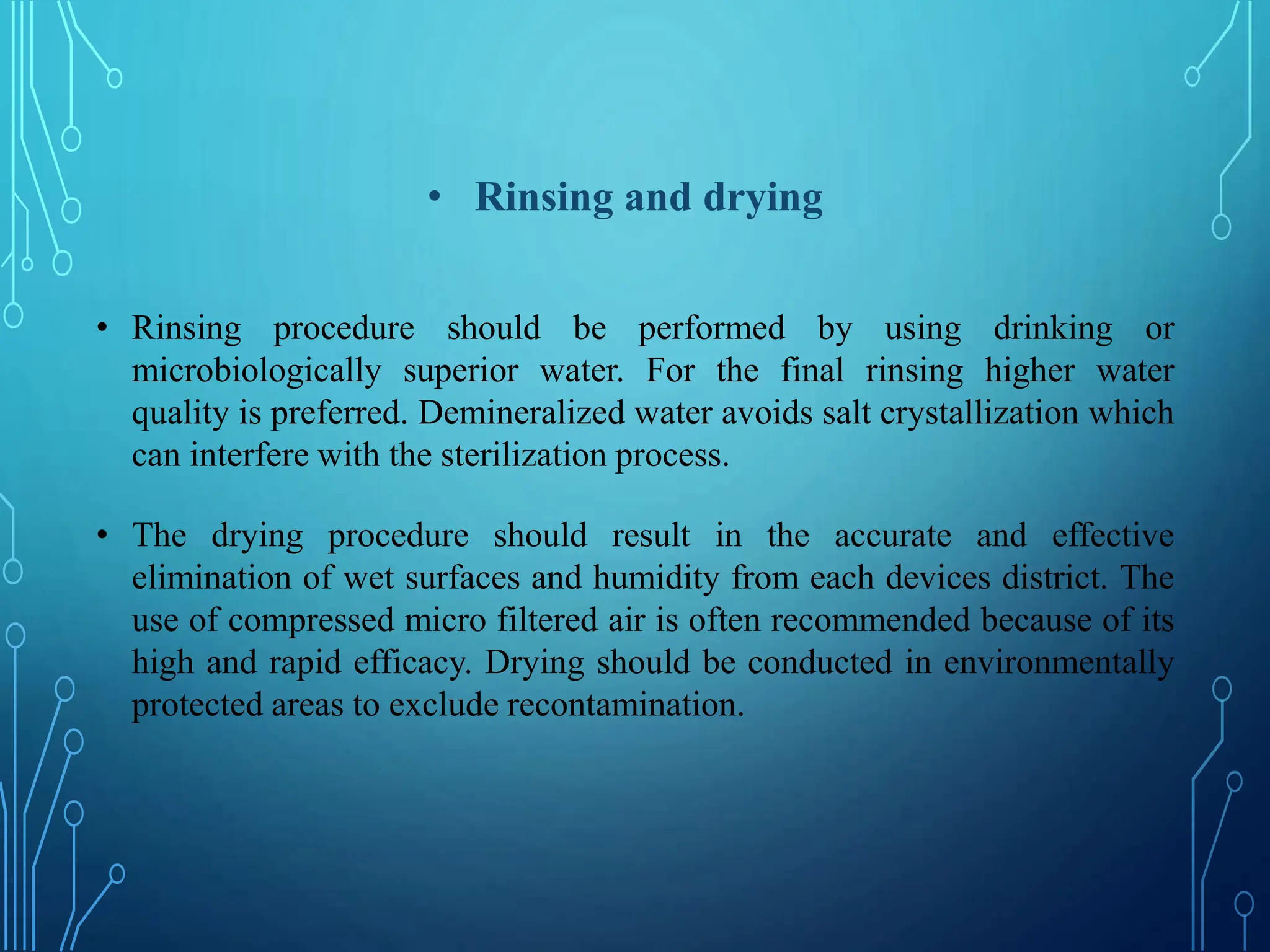REPROCESSING OF SINGLE USE MEDICAL DEVICES FOR INTERVENTIONAL ...