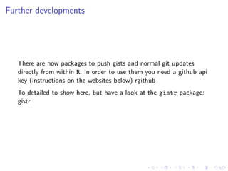 Reproducibility with R | PPT