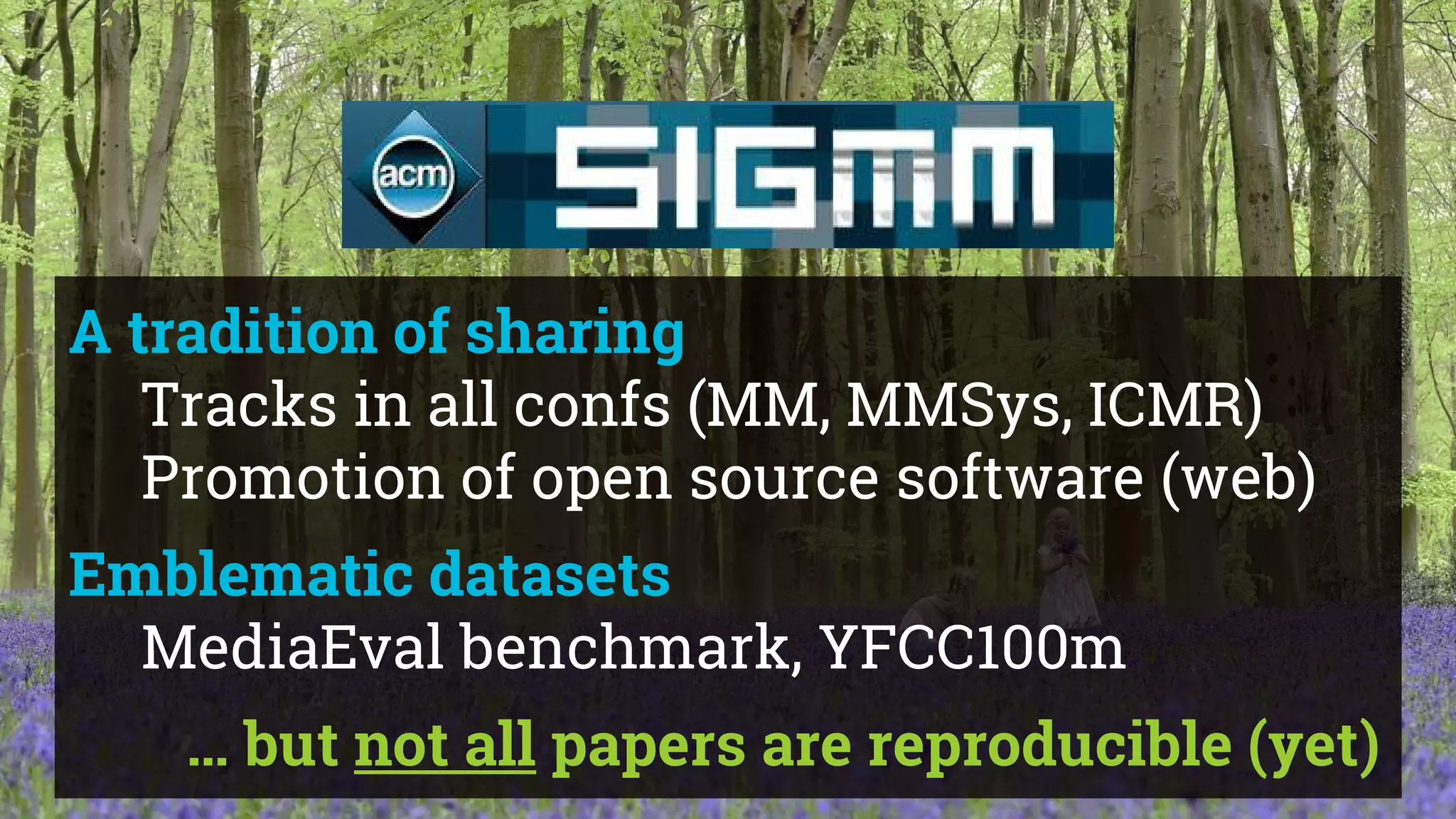 Reproducible research at ACM MMSys | PPT | Free Download