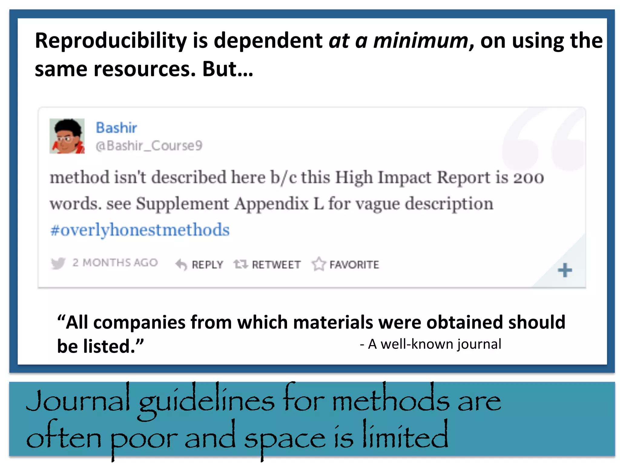 On the reproducibility of science | PDF