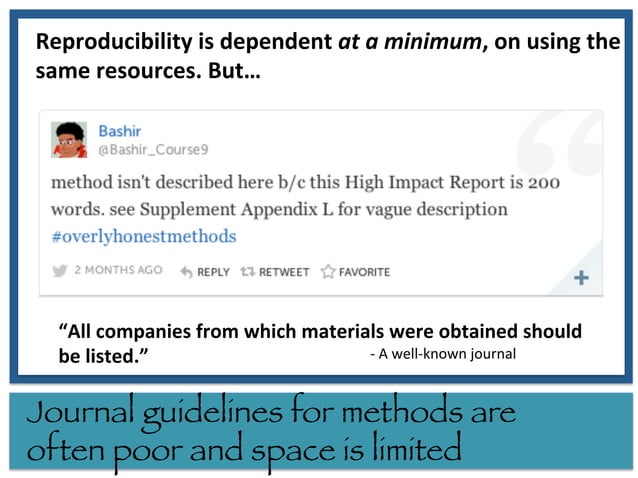 On the reproducibility of science | PDF