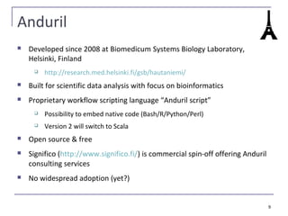 Reproducible bioinformatics pipelines with Docker and Anduril | PPT