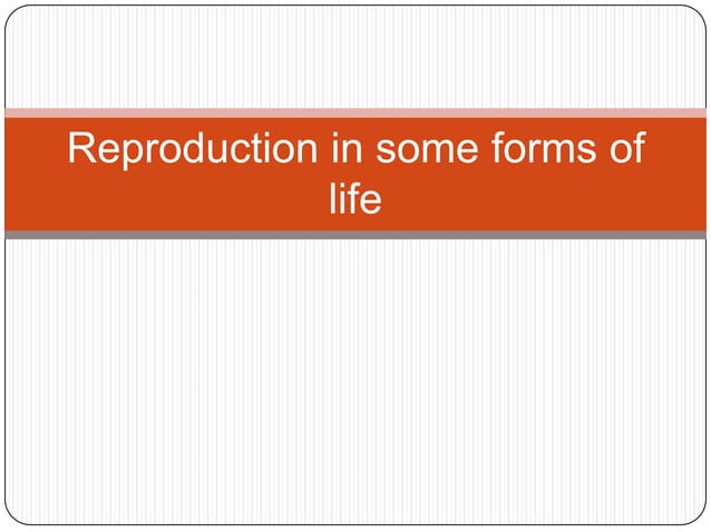Reproduction 101110032348-phpapp02 | PPT