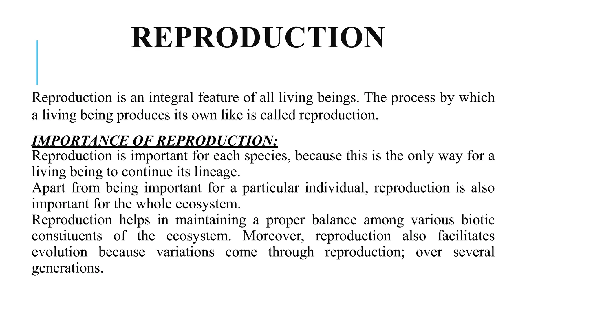 tenth ncert science Reproduction in living organisms | PPTX