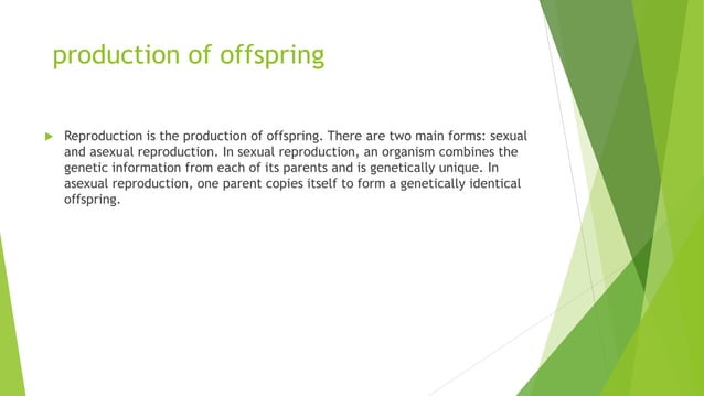REPRODUCTION Human reproduction is sexual reproduction that results in ...