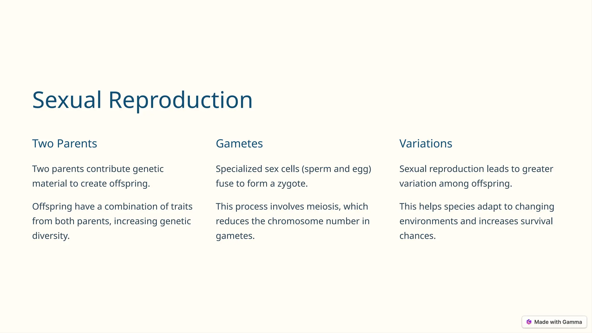 Animal Biology - Reproduction in Animals | PPT