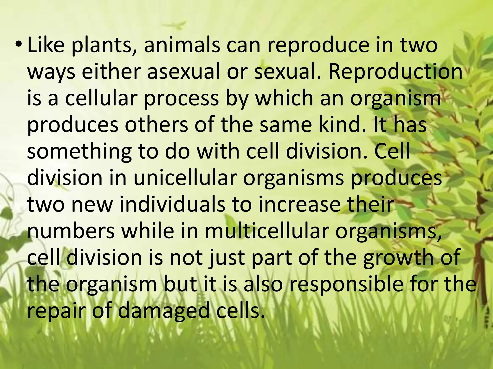 Reproduction of life ppt..pdf slideshare | PPTX