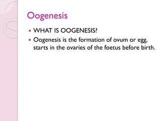 Reproduction, development and growth | PPT